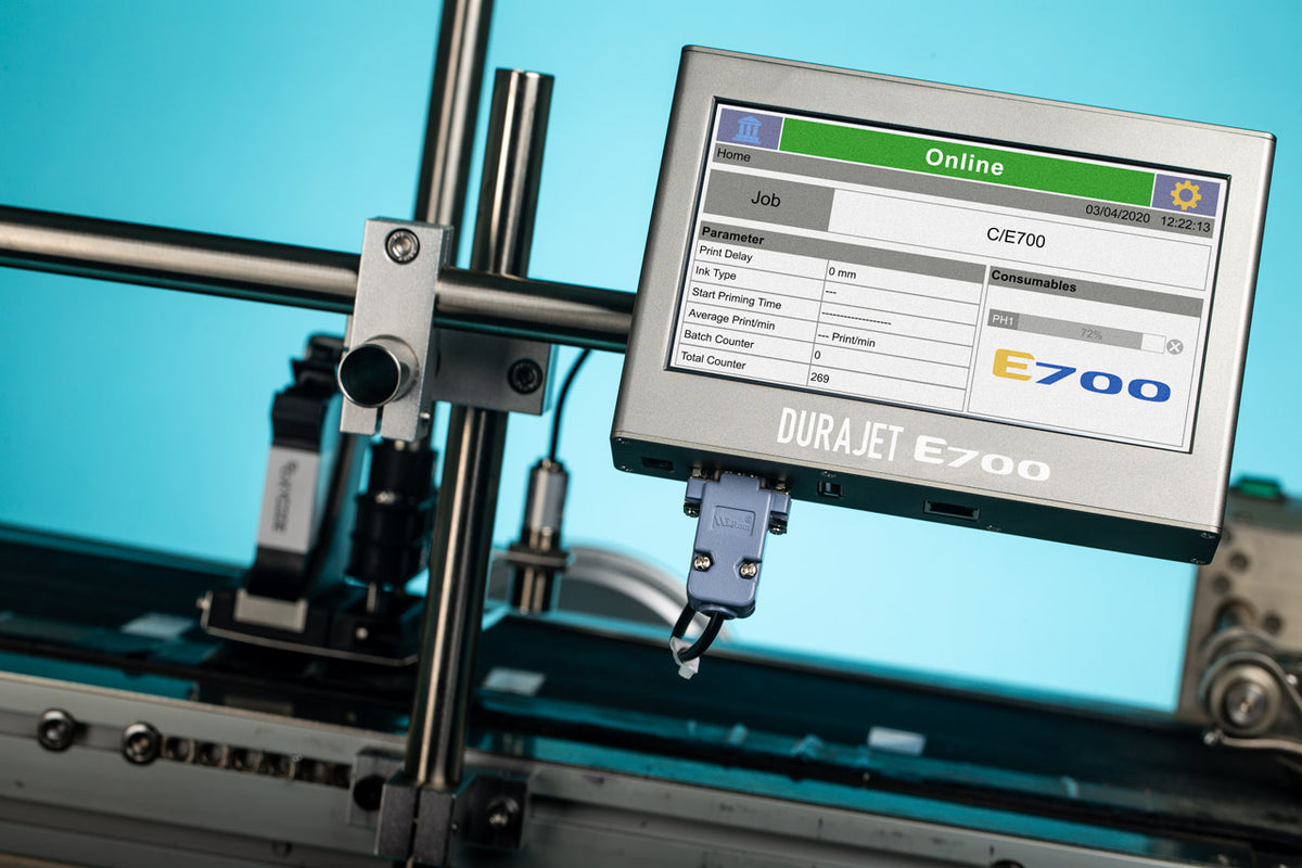 DURAJet E700 High Resolution Industrial Thermal InkJet Printer – XYCode USA